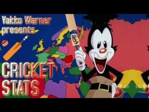 Yakko's World but it's the countries' international cricket statistics