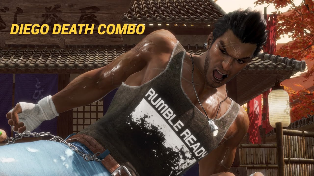 DOA6 Diego Death Combo - YouTube