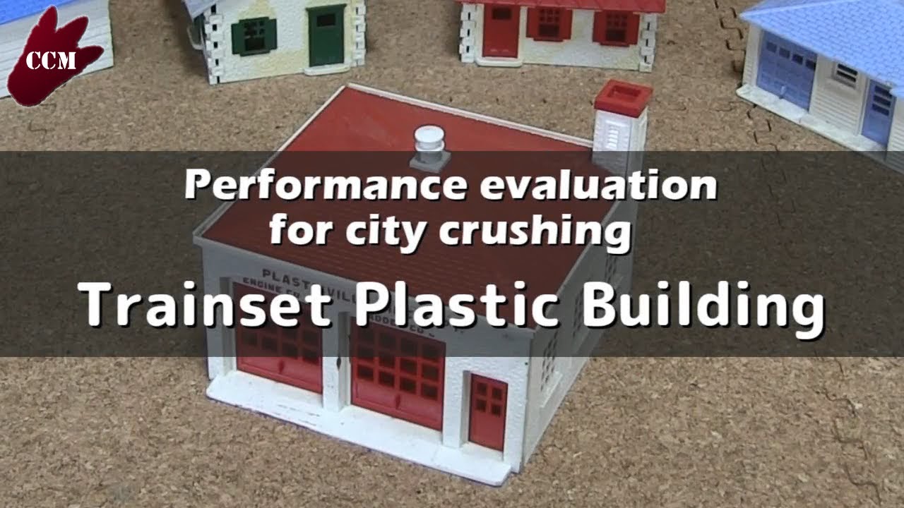 =CCM Lab= Performance evaluation 03: Trainset Plastic Building - YouTube