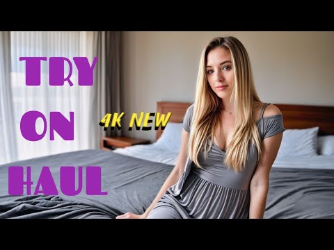 Transparent Clothing Try-On Haul | New 2024 Transparent Clothes Try on ...