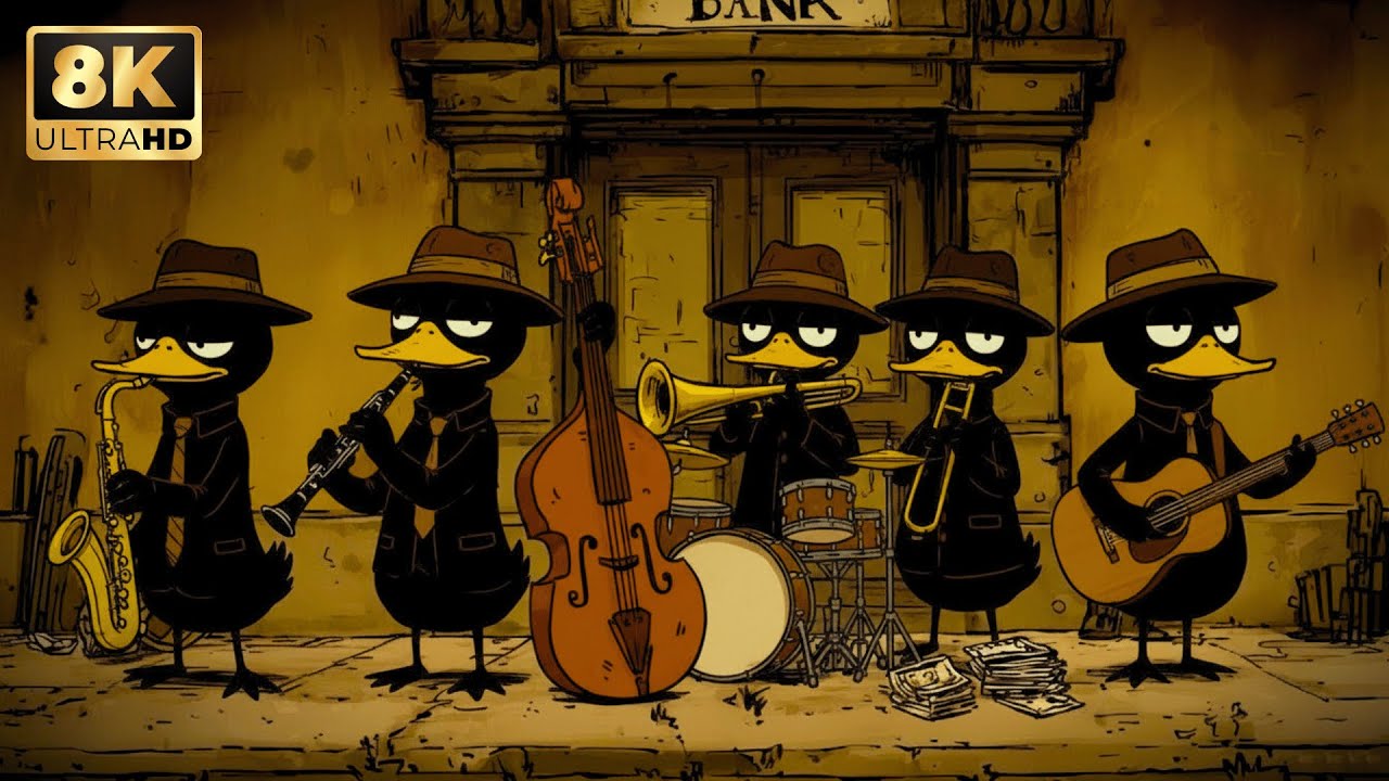 Midnight Writing Focus — Soft Swing Noir Jazz, Gentle Brushes | Flow ...