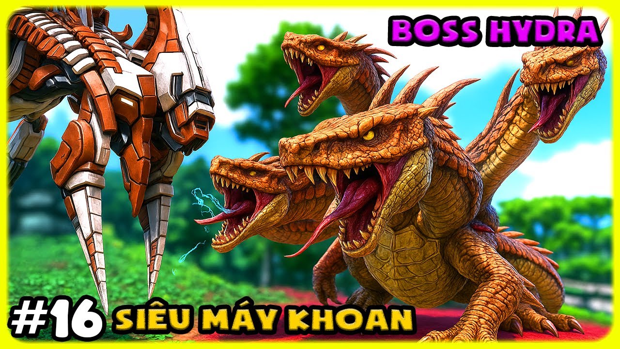 ARK MOD Hecate #16 THU PHỤC ROBOT SIÊU MÁY KHOAN MÌNH LAI TẠO ...