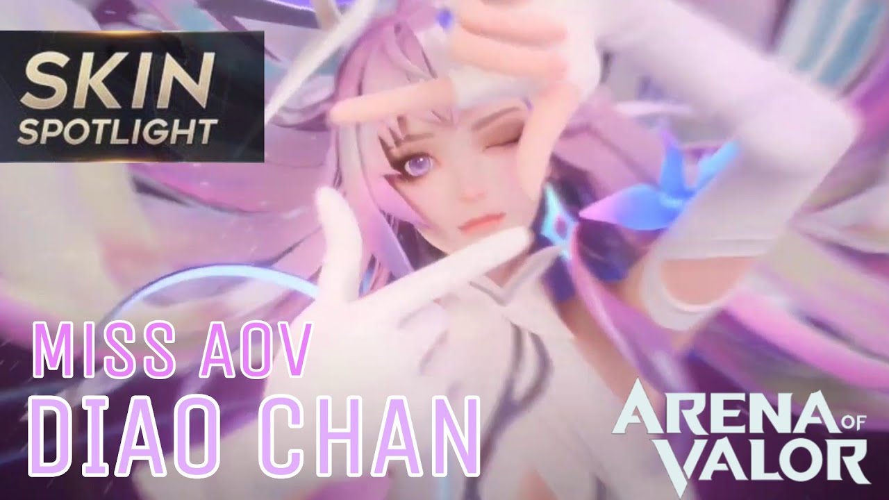 【AOV】Skin wAVe Miss Aov Diaochan | Arena Of Valor | LiênQuân | ROV ...