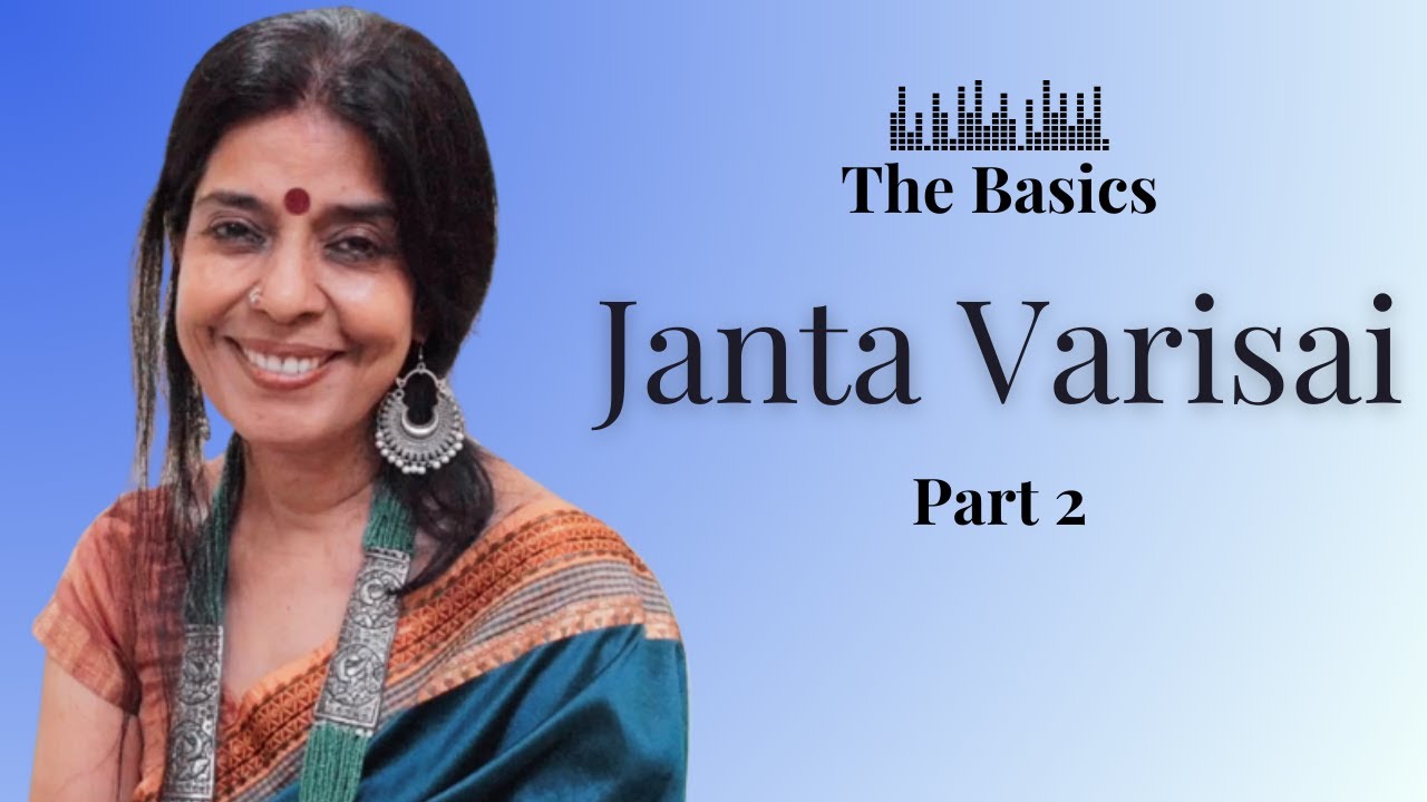 Janta Varisai Part 2 | #carnaticmusic #southindianmusic #learnmusic # ...