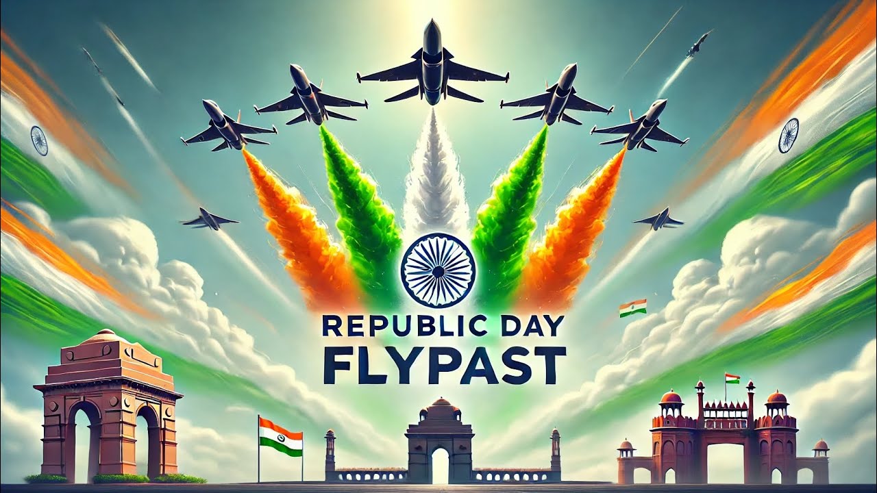 Republic Day Flypast 2025 | Celebrating India's Glory in the Skies I ...