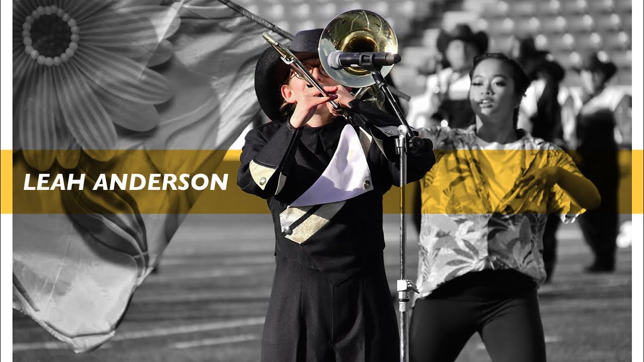 Calgary Stetson Show Band 2022 Trombone Solo Headcam: Leah Anderson ...