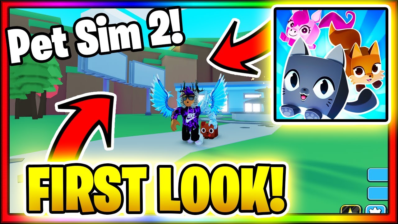 FIRST TIME PLAYING PET SIMULATOR 2!!! (Roblox) - YouTube
