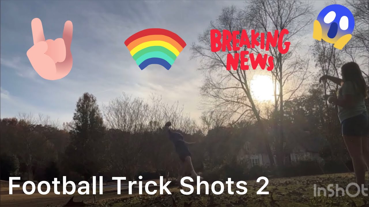 Football Trick Shots 2 - (Ft. Drew amazing kids) - YouTube