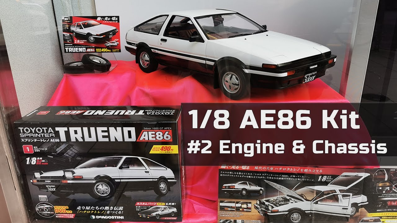 Assembling the engine and suspension of this Japanese super-realistic ...