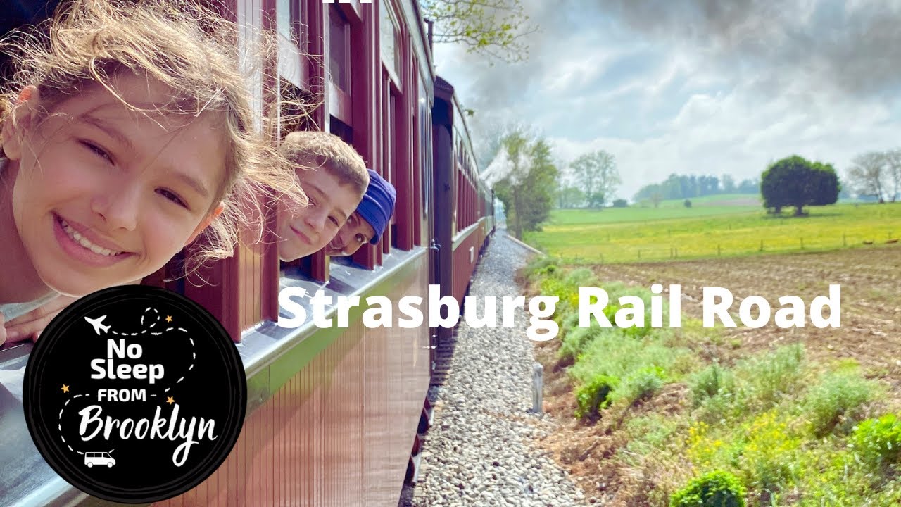 VINTAGE STEAM TRAIN, Strasburg Rail Road, 🚂🚂 a ride through Amish ...