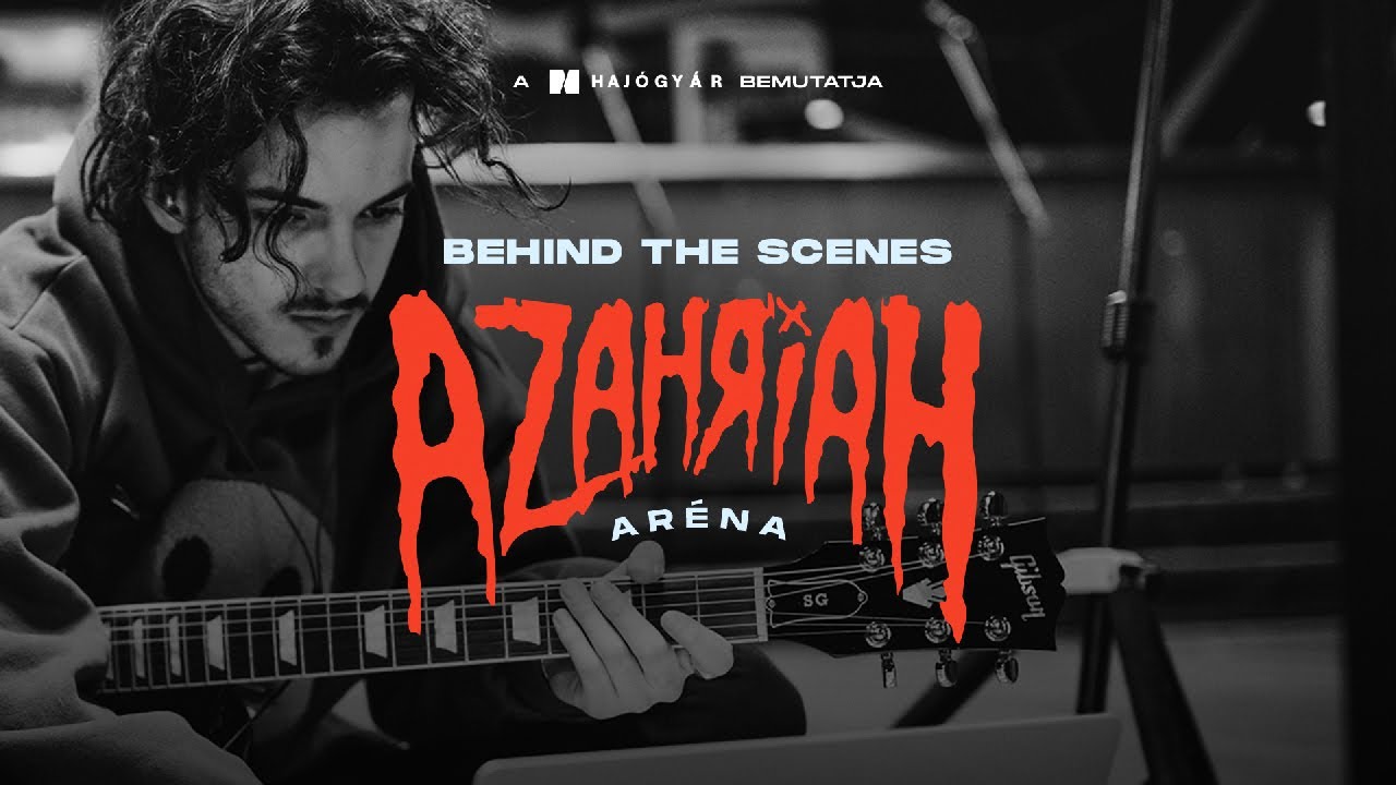 Azahriah Aréna I Behind the Scenes - YouTube