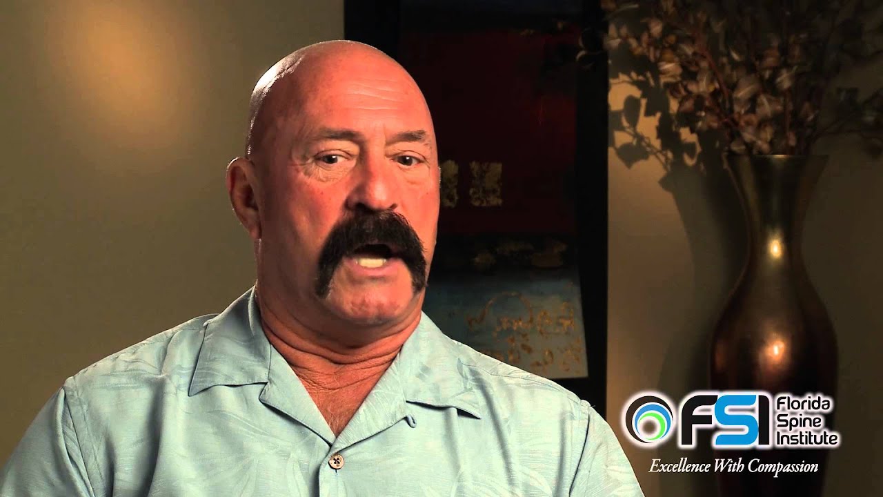 Florida Spine Institute: David Brown Testimonial - YouTube