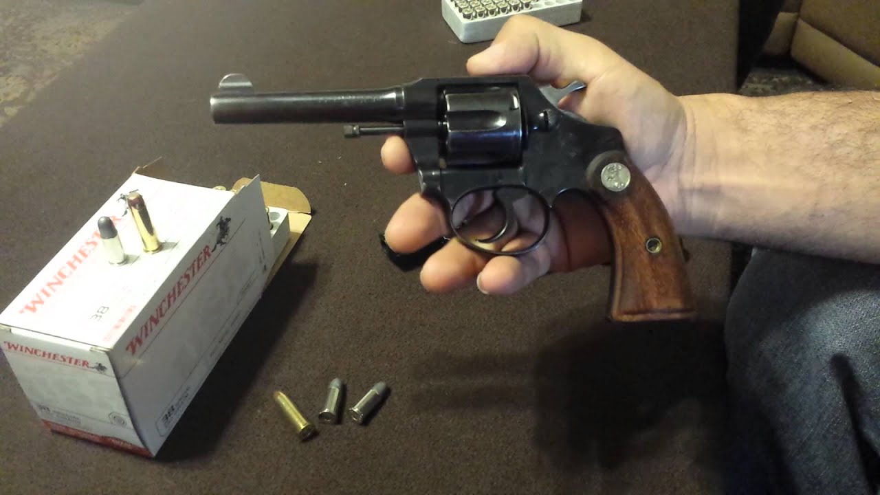 Colt police positive revolver 38 special - YouTube