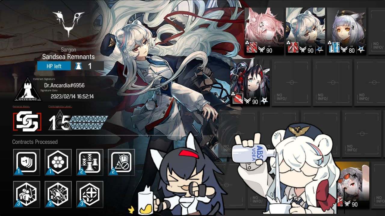 [Arknights][CC#10 Ashring][MAX Risk 15] Day 12 - Ex-noble Snipers from ...