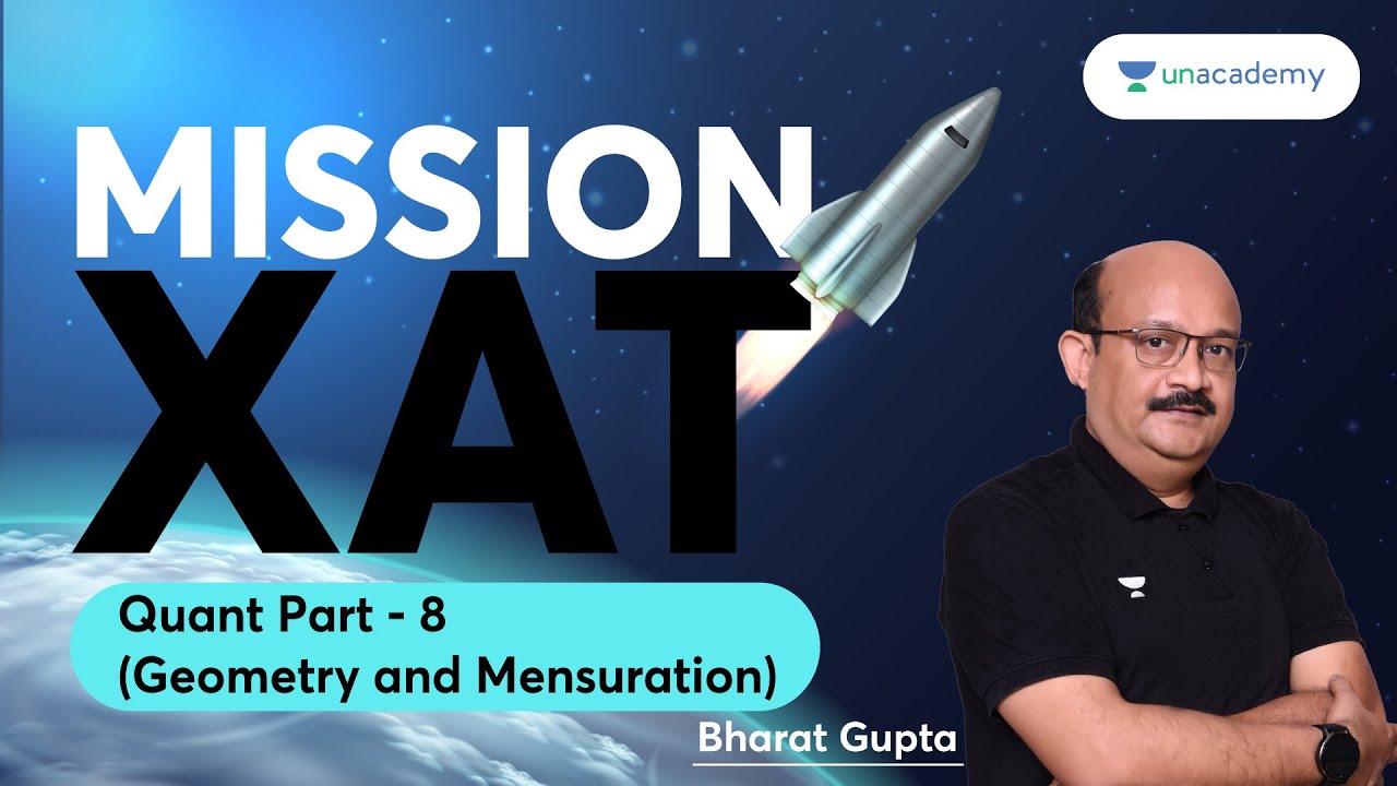 Mission XAT : Quant Part - 8 | Geometry and Mensuration | Target XLRI ...