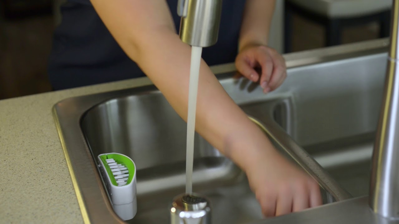 Evriholder Cutlery Cleaner - YouTube