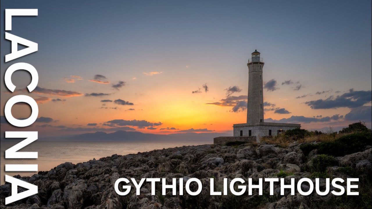 Gythio Lighthouse – Laconia | Greece [4K] - YouTube