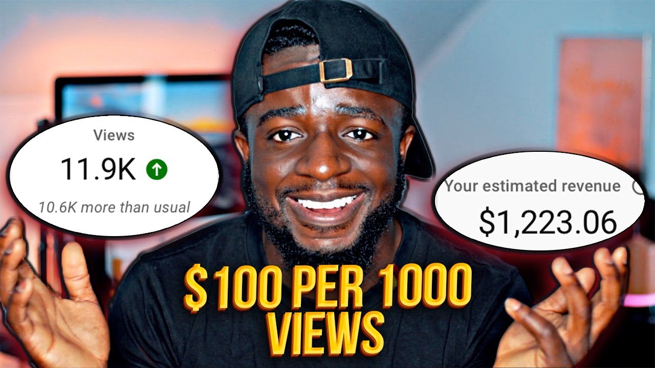 How I make $100 per 1000 views on YouTube |Tips and Tricks| - YouTube