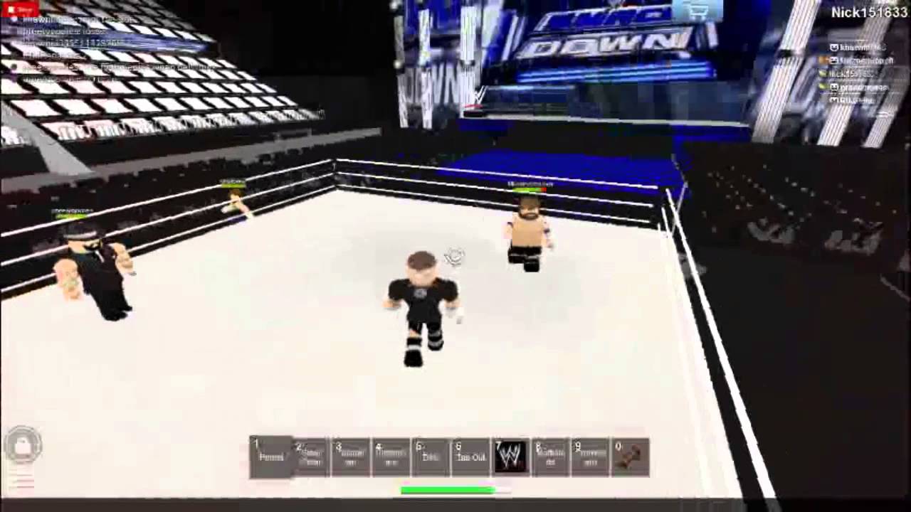 ROBLOX Wrestling Entertainment Episode 16 Smackdown Premiere! - YouTube