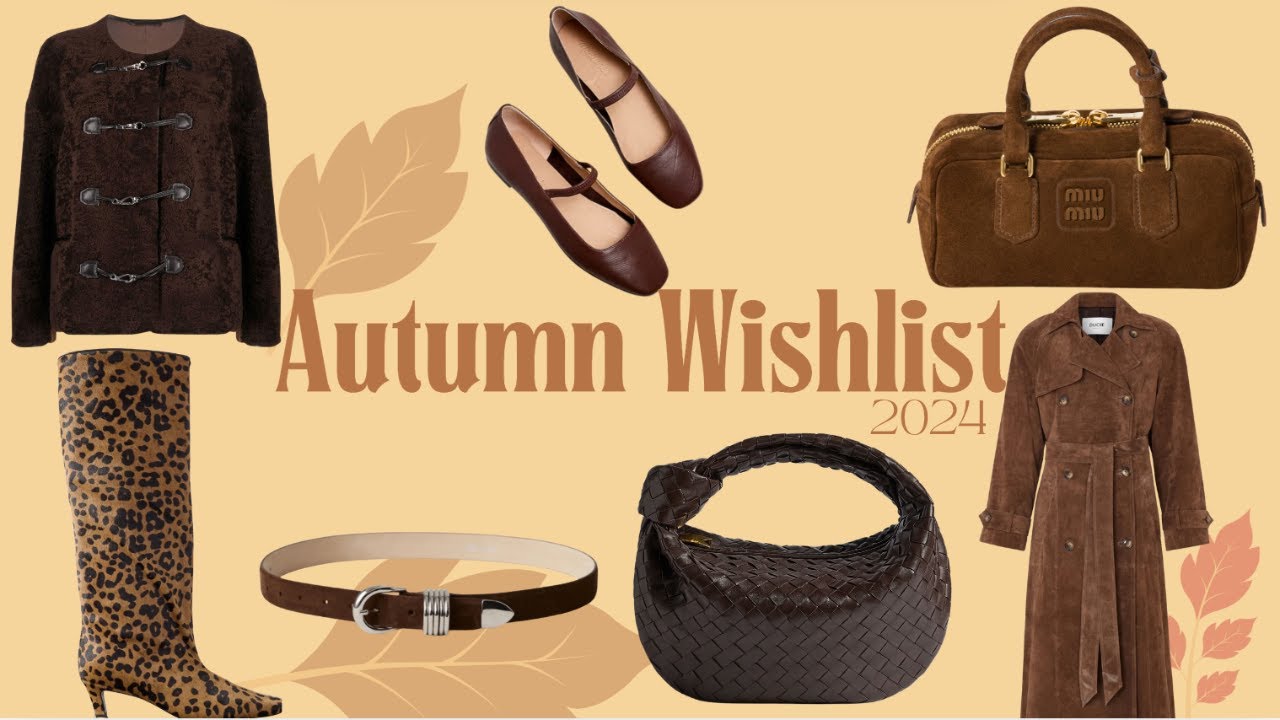 Autumn Wishlist🍁 Luxury And High Street Items For Fall | Nihaltab - YouTube