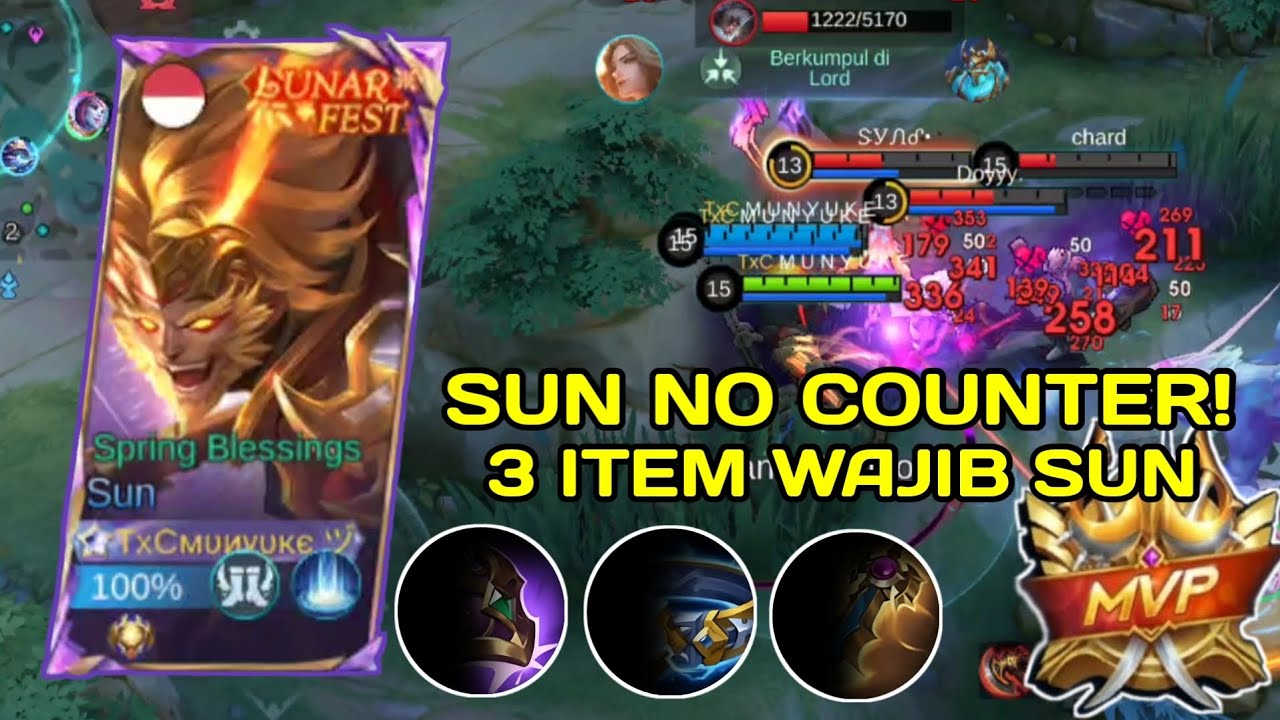 SUN PAKAI 3 ITEM WAJIB INI JADI MAKIN KUAT NO COUNTER | SUN ARRIVAL ...