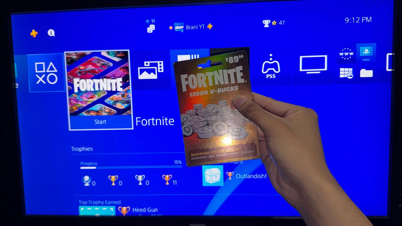 HOW TO REDEEM FORTNITE V-BUCKS CODE ON CONSOLE IN 2025! (PS4, PS5, XBOX ...