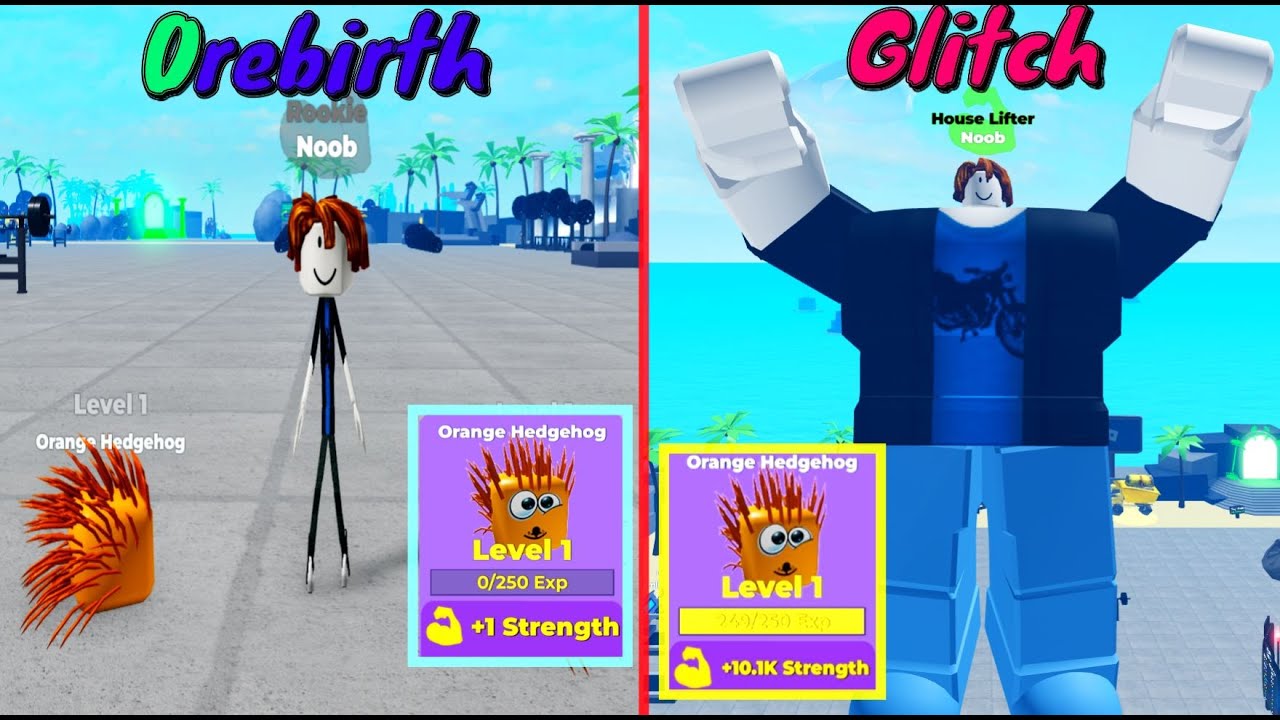 Muscle legend glitch pet with 0 rebirth - YouTube