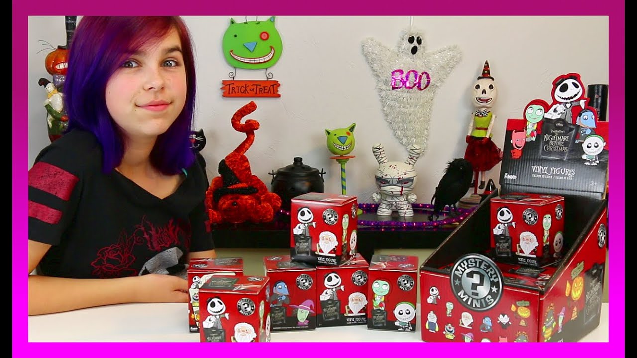 the NIGHTMARE BEFORE CHRISTMAS FUNKO MYSTERY MINIS SERIES 2 SURPRISE ...