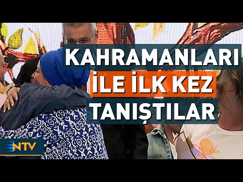 Kök Hücre İle Hayat Oldukları Hastalarla İlk Kez Tanıştılar, Gözyaşlarını Tutamadılar | NTV