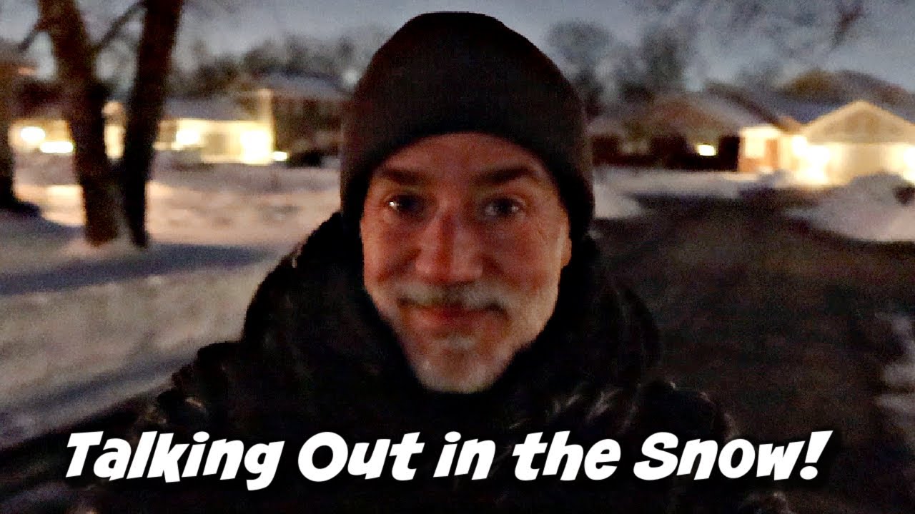 TALKING OUT IN THE SNOW! - YouTube