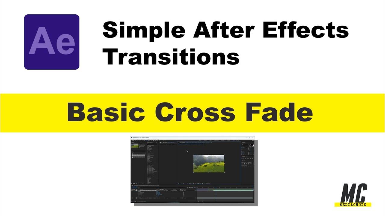 Simple Cross Fade Using After Effects 2023 - YouTube