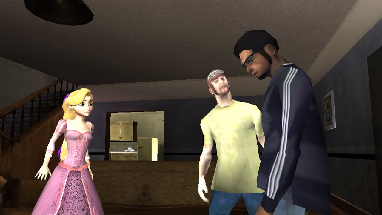 GTA San Andreas Doomverse - Doom defiende a Oveja de Rapunzel - YouTube