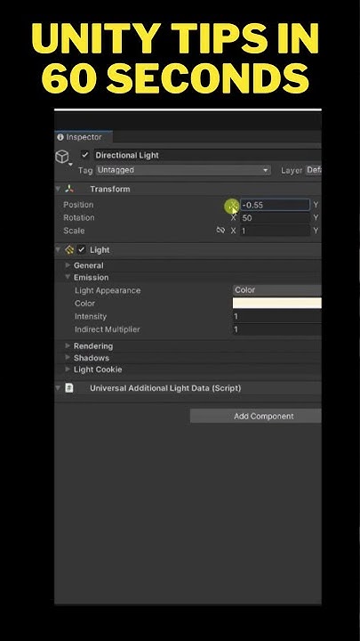 Change Value update speed in Unity Editor #shorts - YouTube