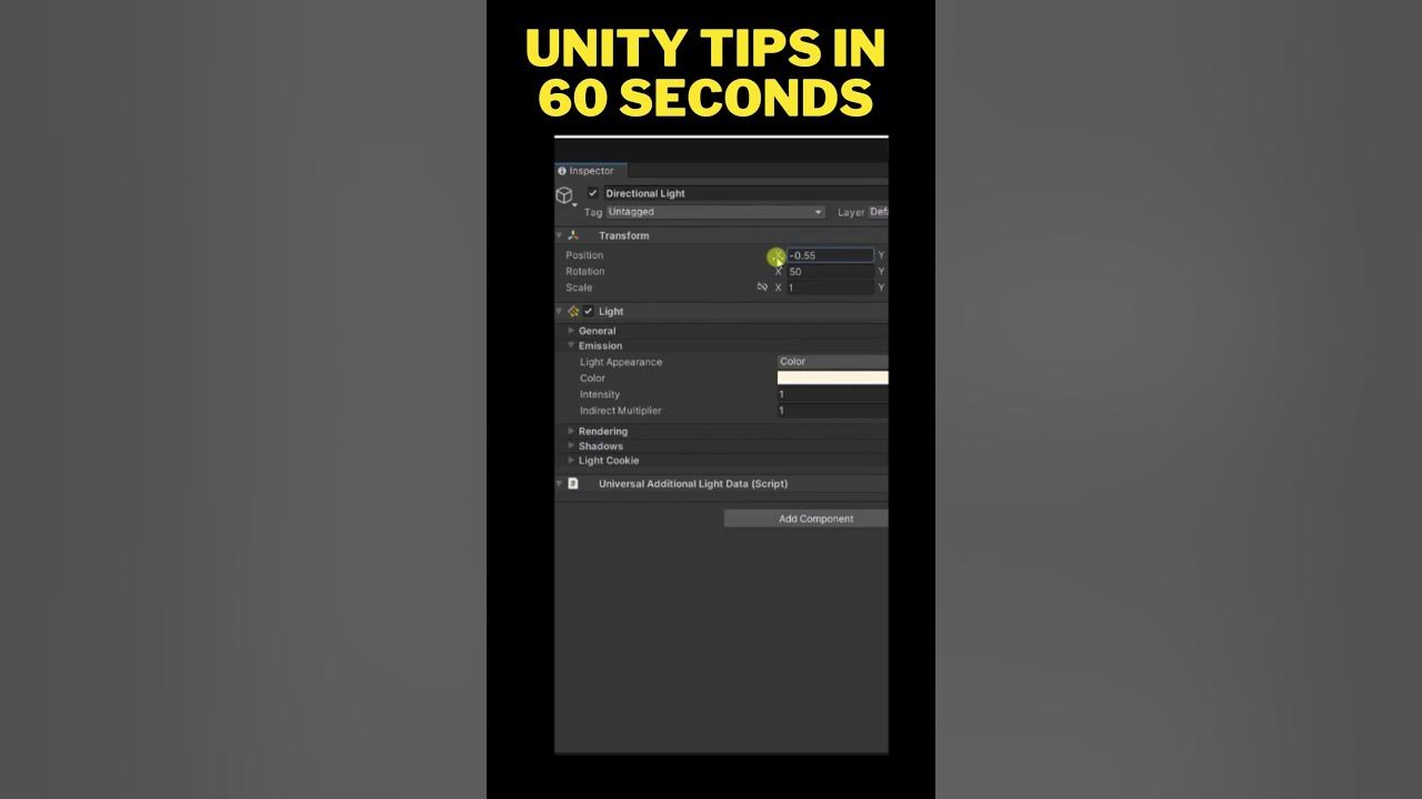 Change Value update speed in Unity Editor #shorts - YouTube