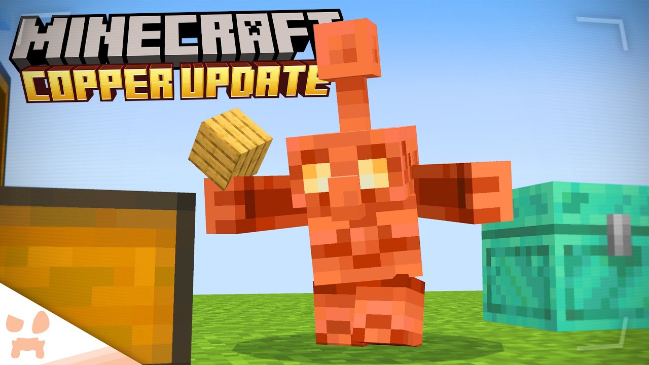 TESTING THE NEW MINECRAFT COPPER GOLEM + COPPER GEAR IN SURVIVAL & MORE ...