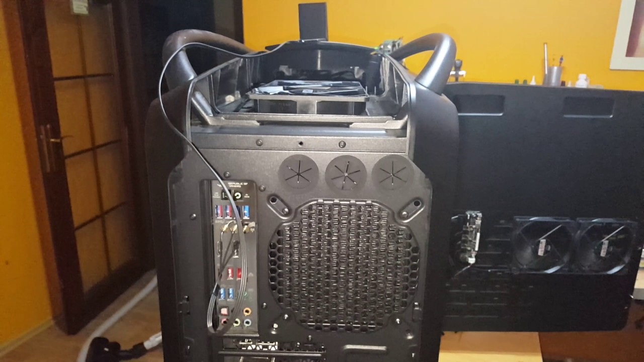 CoolerMaster Cosmos II Fans Install Cosmos II Tower With Fan Extension ...