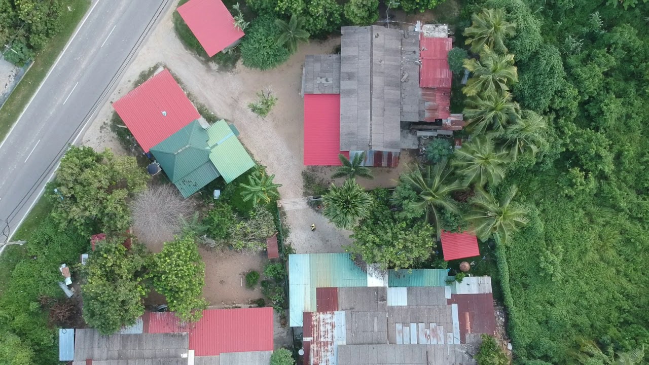 View dari rumah perkampungan - YouTube