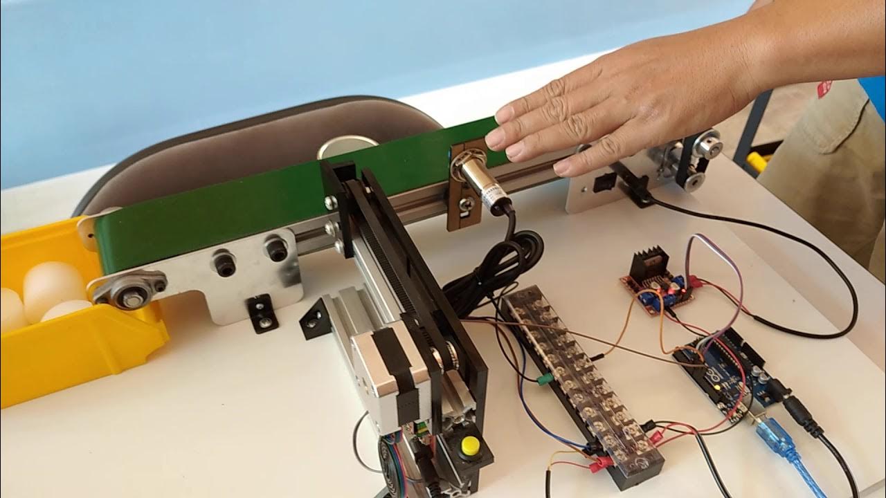 ชุดทดลองตรวจจับโลหะ Automation 400 Metal Detector L298 อินดักทีฟพร็อกซิมิตี้เซนเซอร์ AT400L ...