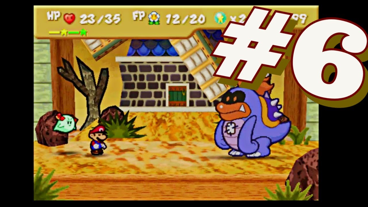 Paper Mario Playthrough | Part 6 | Chapter 3 | The "Invincible" Tubba ...
