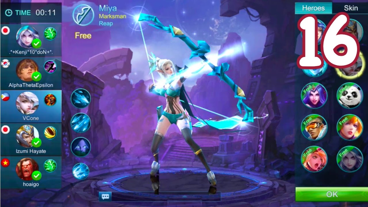 Mobile Legends: MIYA - MOONLIGHT ARCHER! - YouTube