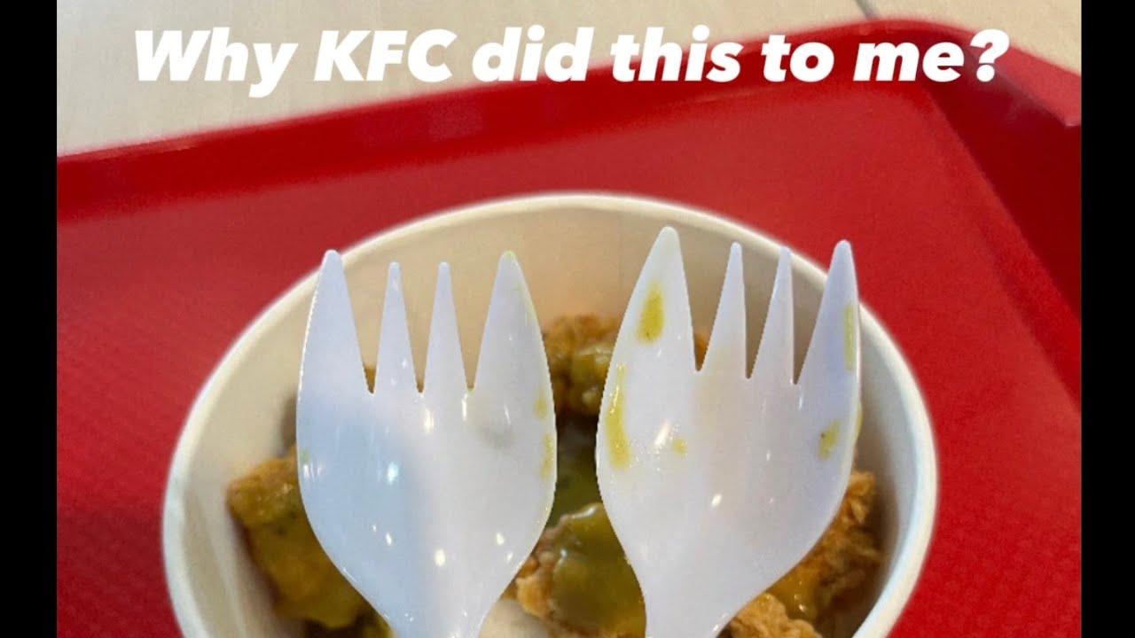 When I asked KFC Thailand for a spoon and this is what they gave me ...