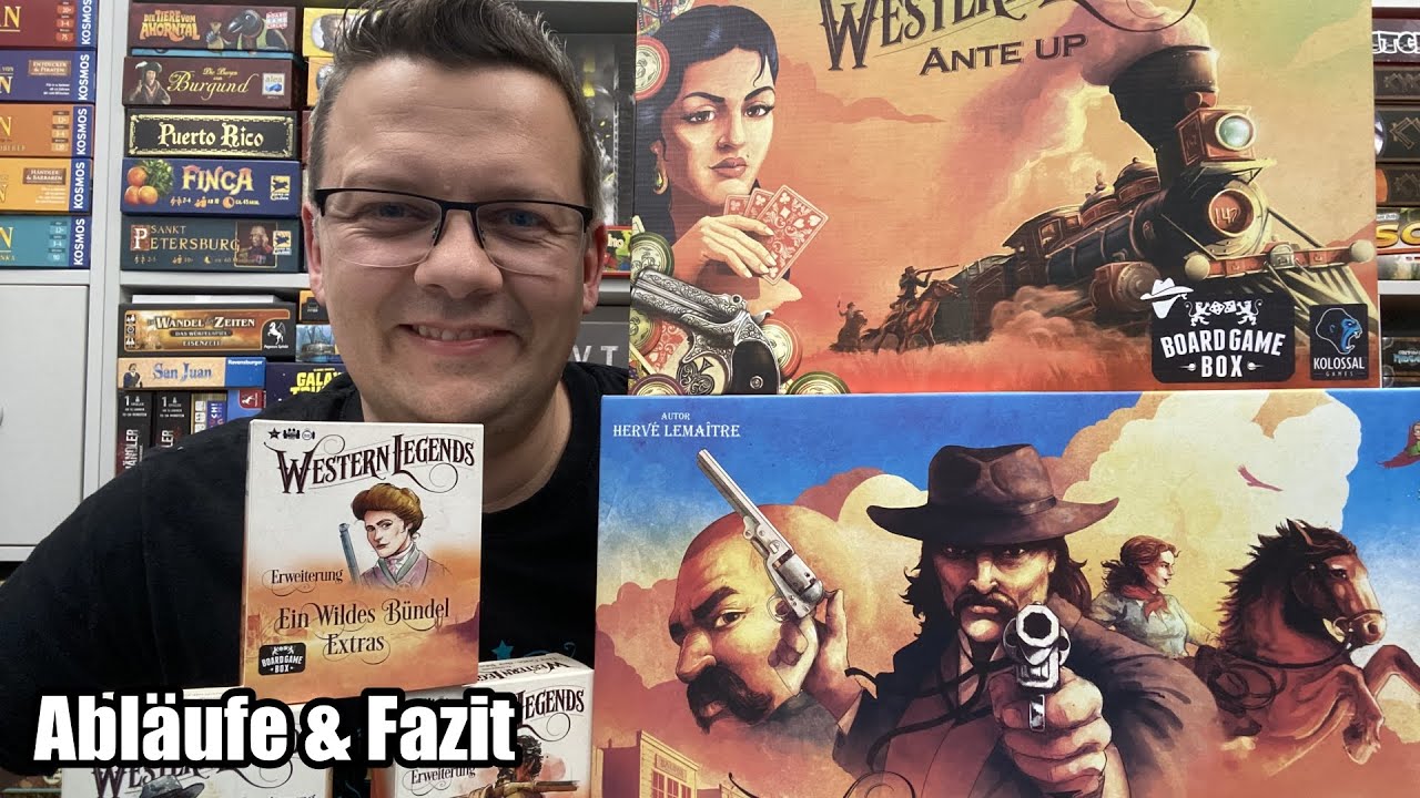 Western Legends (Board Game Box) - das beste Sandbox Spiel? Nur mit ...