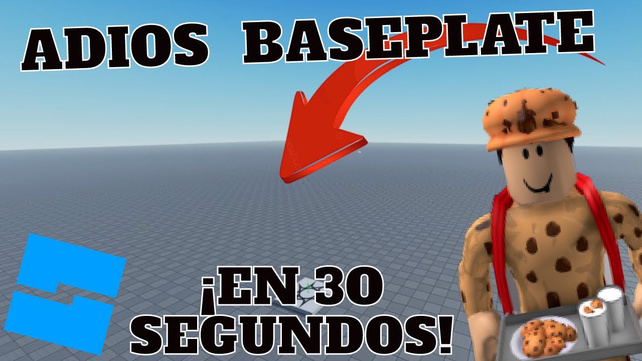 Como ELIMINAR el BASEPLATE en ROBLOX STUDIO 2025! Tutorial Roblox ...