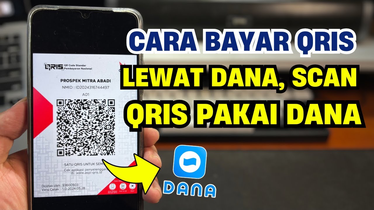 Cara Bayar QRIS Lewat DANA Terbaru - Scan QRIS Pakai DANA - YouTube
