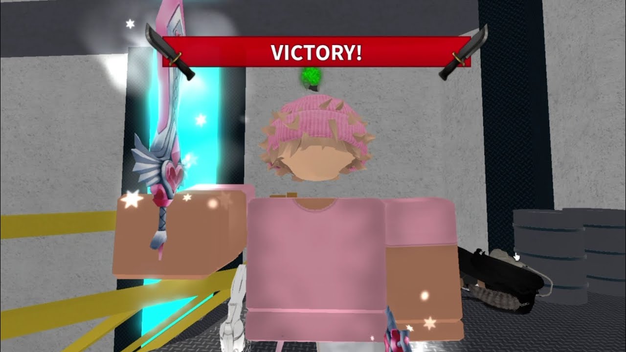 MM2 PINK KEYBOARD ASMR + MURDERER + HERO MONTAGE #079 - YouTube