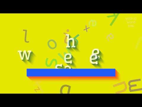 How to say "weeshee"! (High Quality Voices) - YouTube