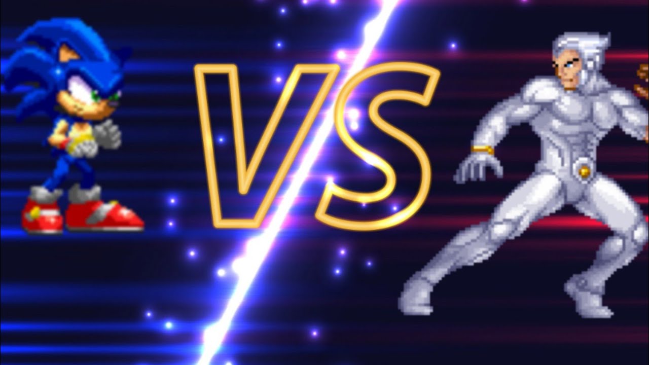 (Mugen)Sonic vs Quicksilver - YouTube