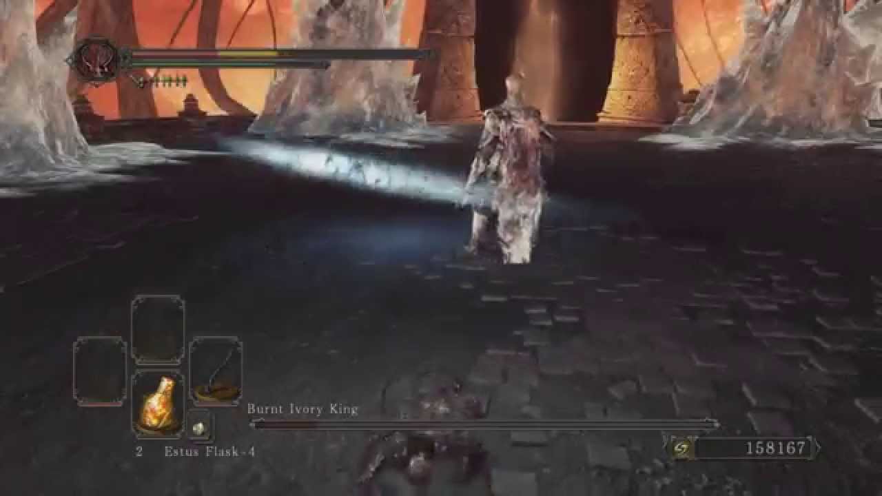 Crown of the Ivory King DLC Boss - Burnt Ivory King - YouTube