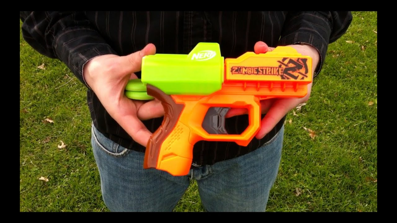 Nerf ZombieStrike Ricochet - Range Test (Stock) - YouTube