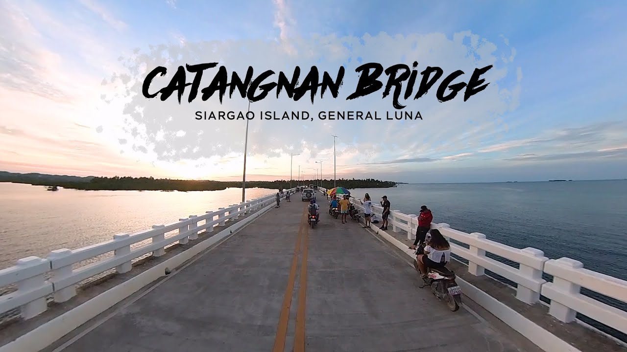 SUNSET AT CATANGNAN BRIDGE - YouTube